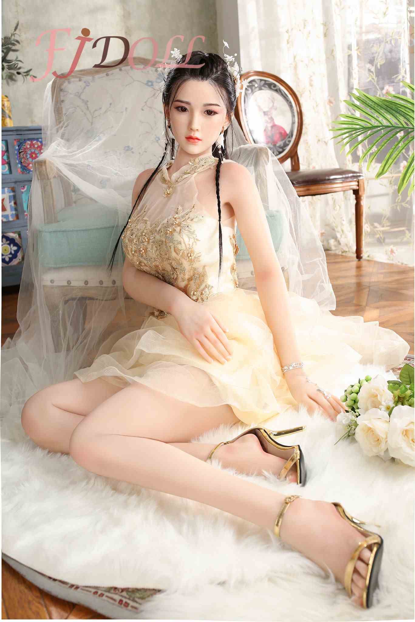 FJ DOLL 169cm(D) 綺夢 矽膠頭+tpe身 - 花語人形 | 彩妝技研 | 矽膠娃娃 | 成人娃娃 | 仿真娃娃 | 情趣娃娃